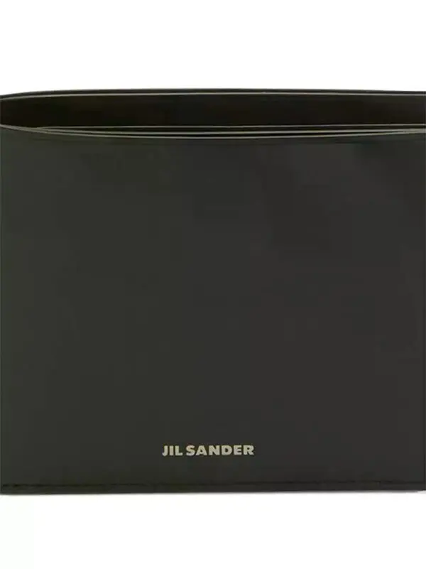 JIL SANDER Leather Bi-fold Wallet
