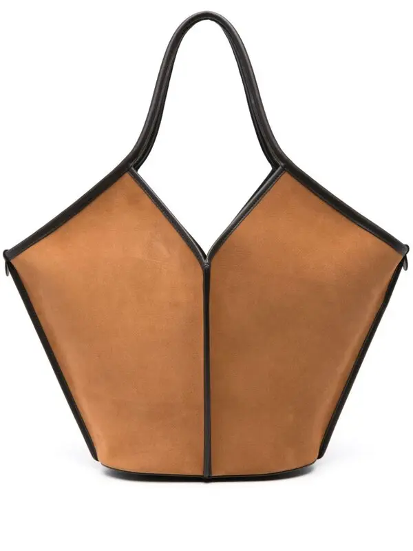 Hereu Calella Leather Tote - Brown