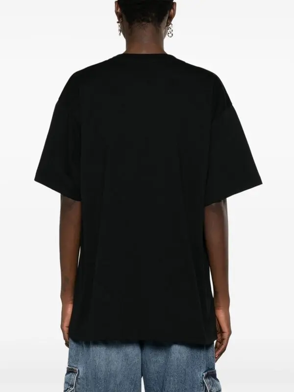 Moschino Cartoon-print Organic-cotton T-shirt