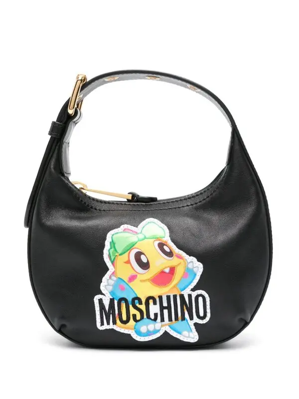 Moschino Logo-appliqué Tote Bag