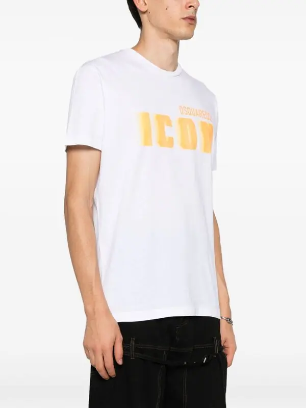 Dsquared2 Icon Blur-print Cotton T-shirt