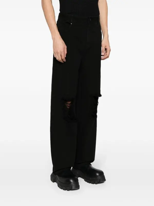 HAN KJØBENHAVN Straight-leg Ripped Jeans