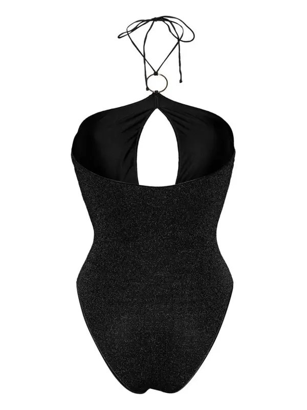 Oseree Lumière Ring Lurex Swimsuit