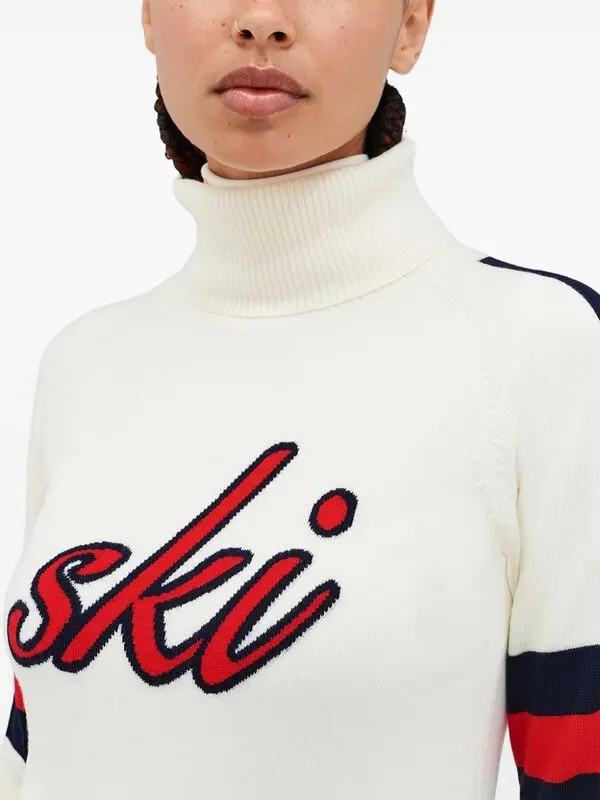 Perfect Moment Neve Wool Sweater - White