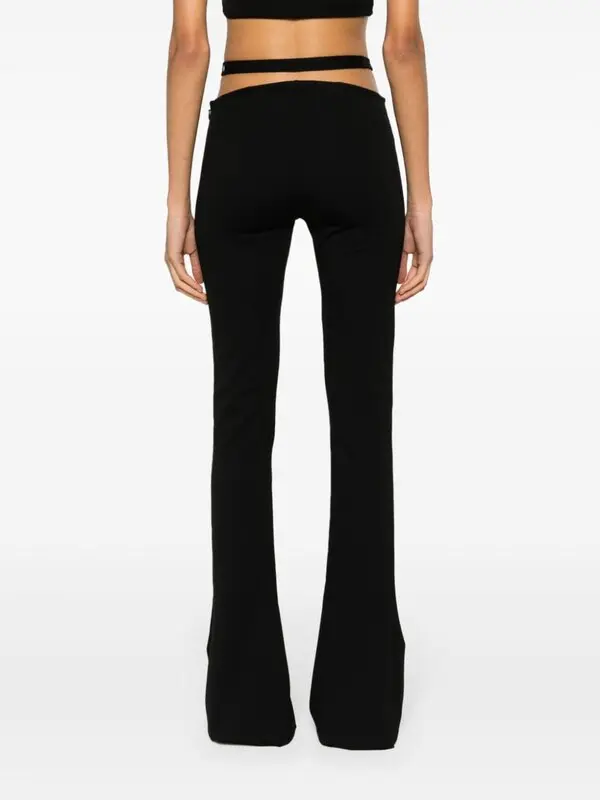 Attico Cut-out Flared Trousers