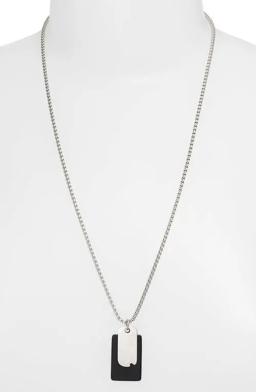 JONAS STUDIO Hudson Time And Place Sterling Silver Chain Necklace