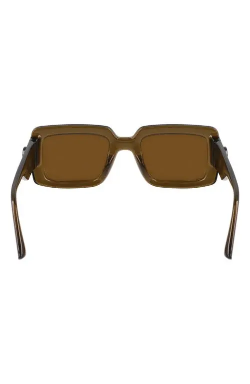 Longchamp 53mm Rectangular Sunglasses