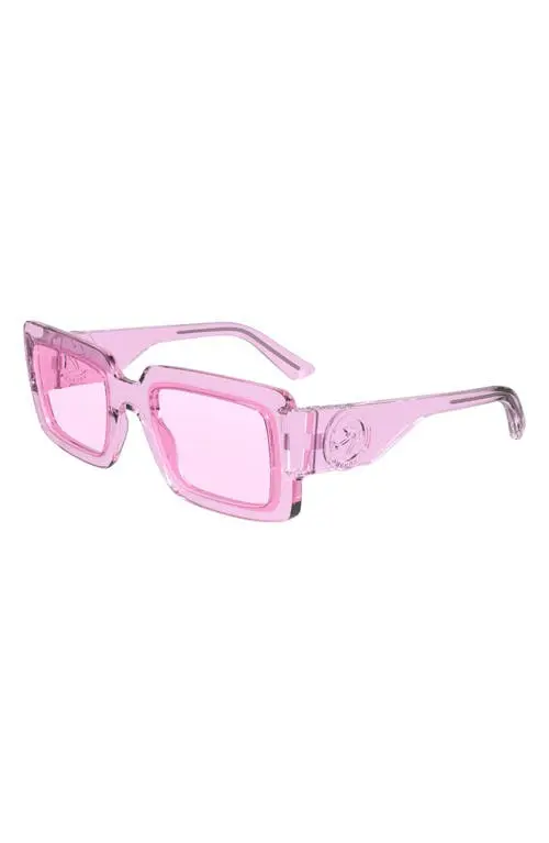 Longchamp 53mm Rectangular Sunglasses