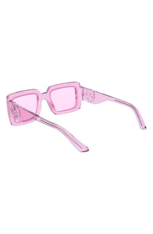 Longchamp 53mm Rectangular Sunglasses