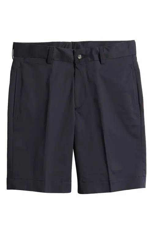 Berle Charleston Stretch Twill Shorts - Navy