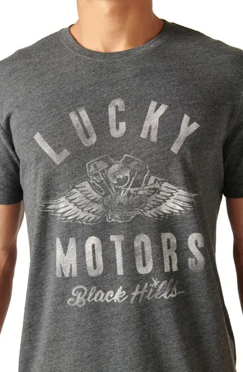Lucky Brand Morrison Motor Graphic T-shirt