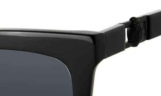 Kurt Geiger 53mm Polarized Cat Eye Sunglasses - Black/ Gray