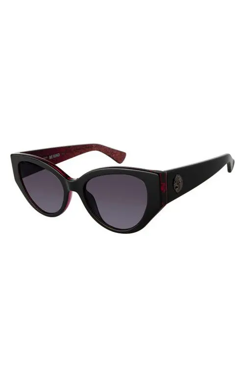 Kurt Geiger Shoreditch Gradient Round Sunglasses - Z/dnublack Pink/gray Grad