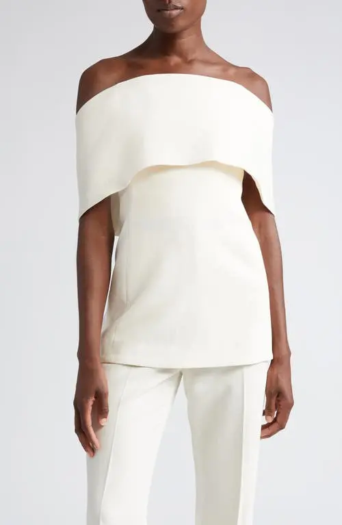 TOTEME Off The Shoulder Evening Top