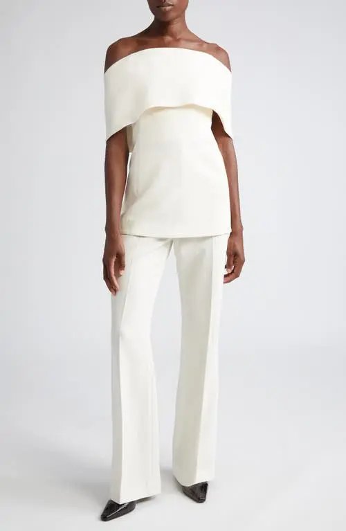 TOTEME Off The Shoulder Evening Top