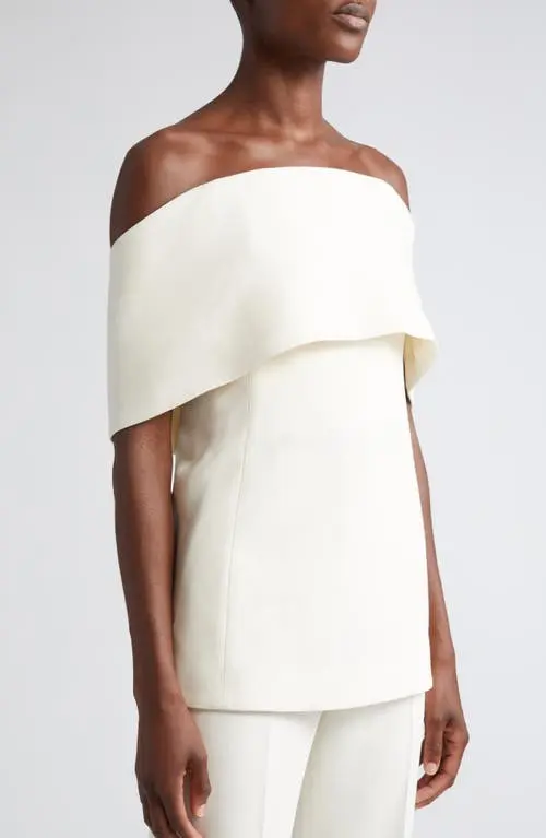 TOTEME Off The Shoulder Evening Top