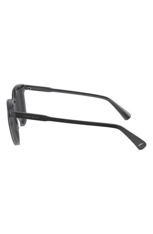 Longchamp 50mm Round Frame Sunglasses