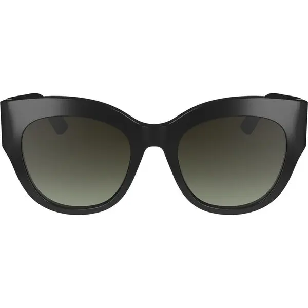 Longchamp 55mm Butterfly Sunglasses - Black