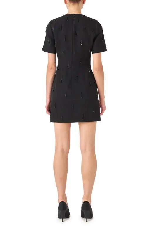 Endless Rose Beaded Fringe Minidress