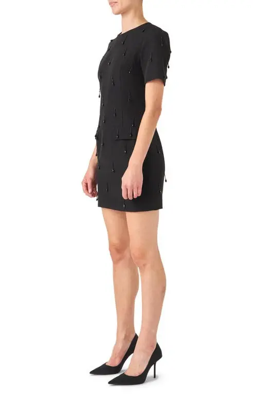 Endless Rose Beaded Fringe Minidress