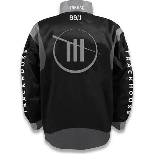 TRACKHOUSE RACING TEAM COLLECTION Trackhouse Racing Nylon Uniform Full-snap Jacket