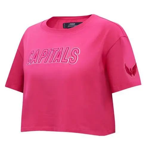 PRO STANDARD Washington Capitals Cropped T-shirt