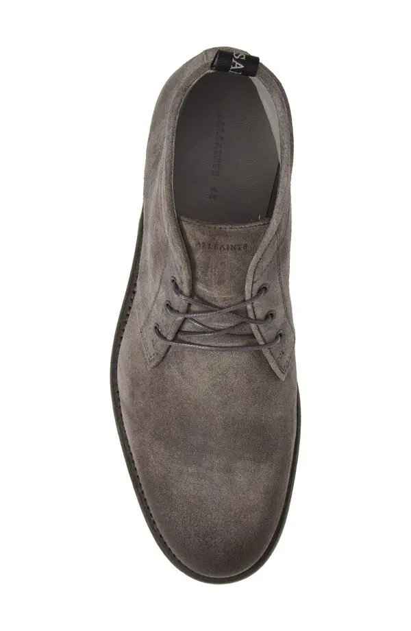 AllSaints Huxley Chukka Boot. Taupe. Allsaints Huxley Chukka Boot In Charcoal Grey - 50% Off  main image 4