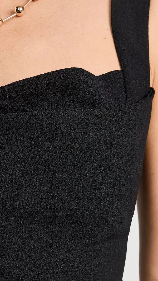 Miaou Imogene Corset Blouse - Black