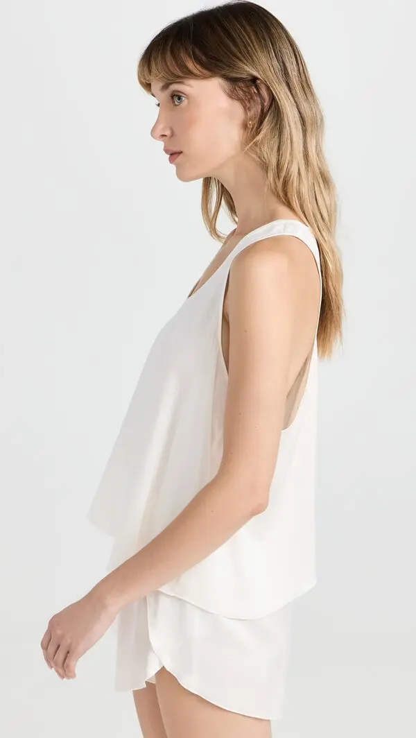 Lunya Washable Silk Set - Tranquil White