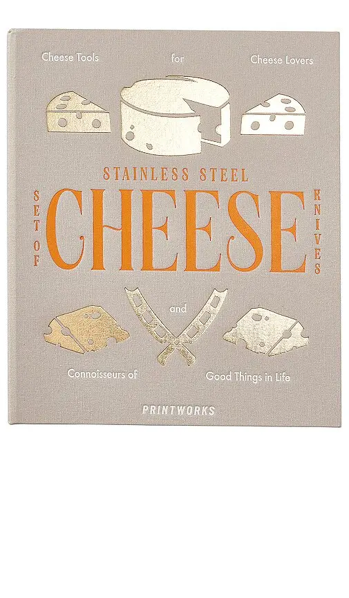 PRINTWORKS The Essentials Cheese Tools In /yellow