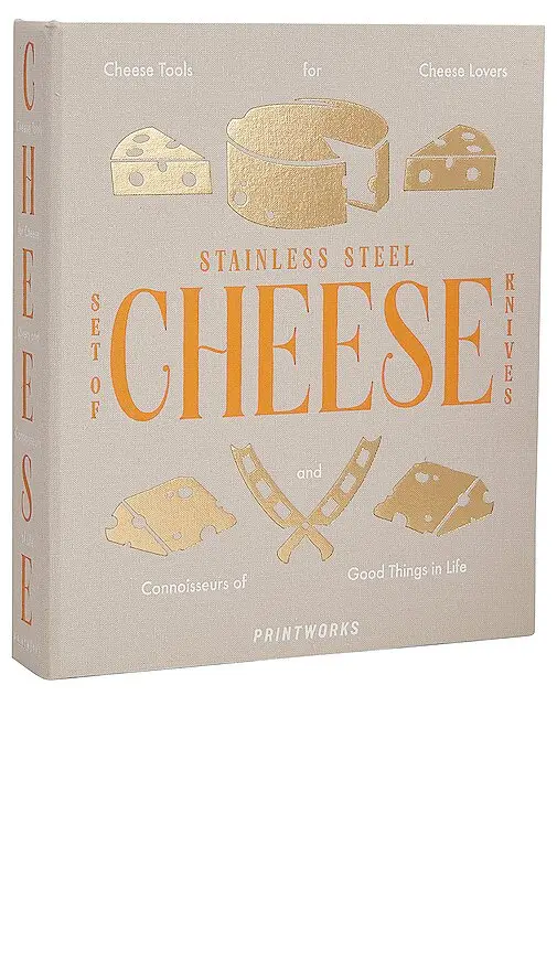 PRINTWORKS The Essentials Cheese Tools In /yellow