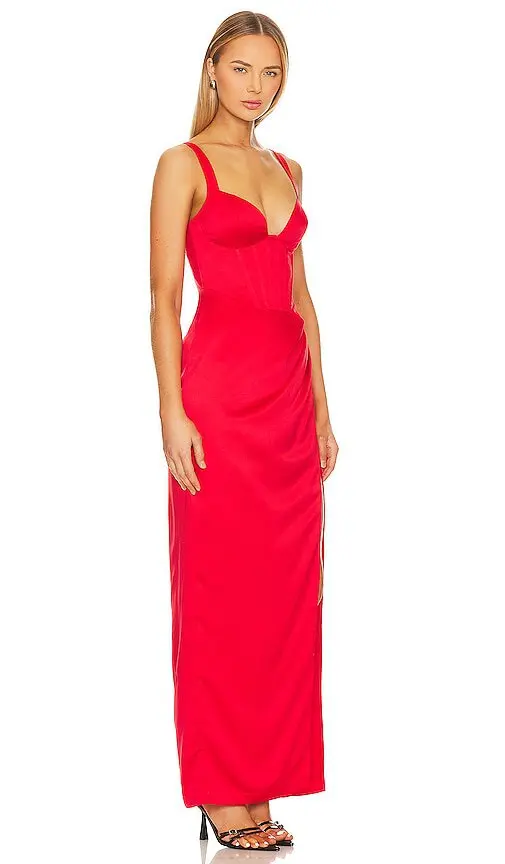 Nbd Elodie Maxi Dress - Red