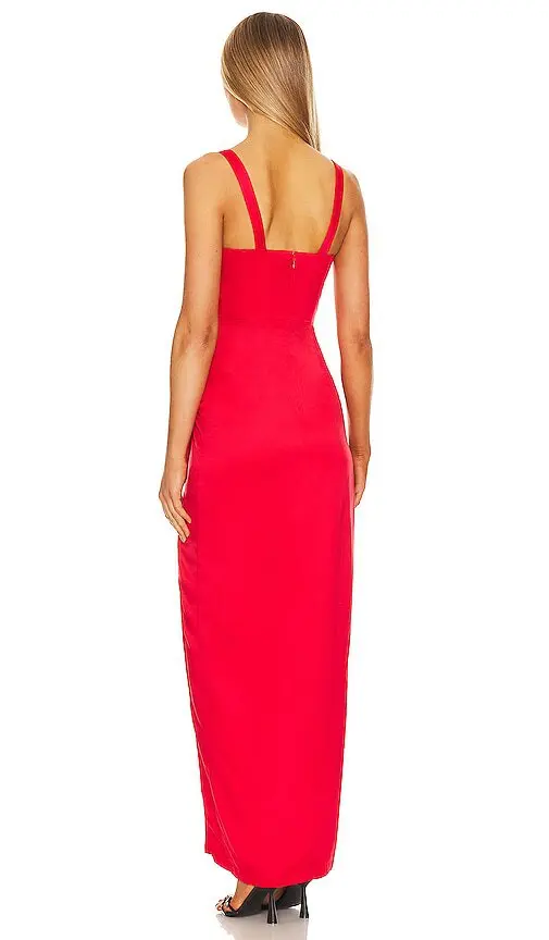 Nbd Elodie Maxi Dress - Red