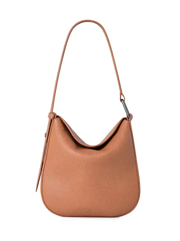 Akris Little Anna Leather Hobo Bag