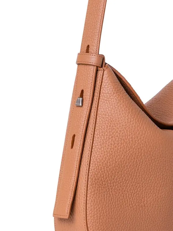 Akris Little Anna Leather Hobo Bag
