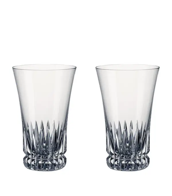 VILLEROY & BOCH Set Of 2 Grand Royal Tall Glasses - Clear