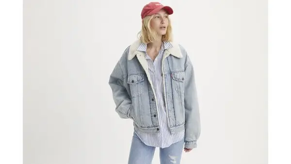 LEVI'S 90s Sherpa Trucker Jacket - Morning Sunlight