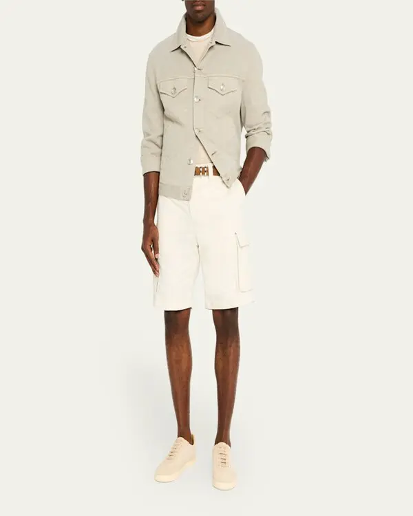 Brunello Cucinelli Suede T-toe Sneakers