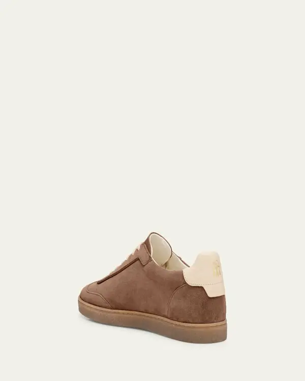Brunello Cucinelli Suede T-toe Sneakers
