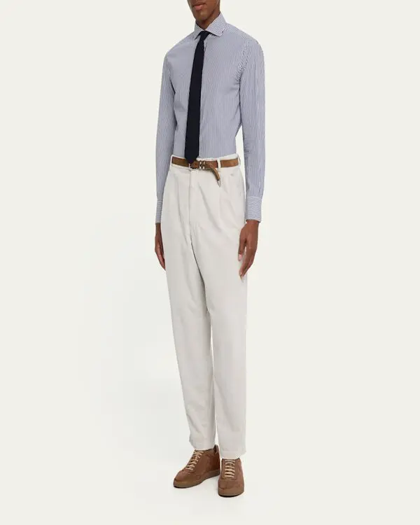 Brunello Cucinelli Suede T-toe Sneakers
