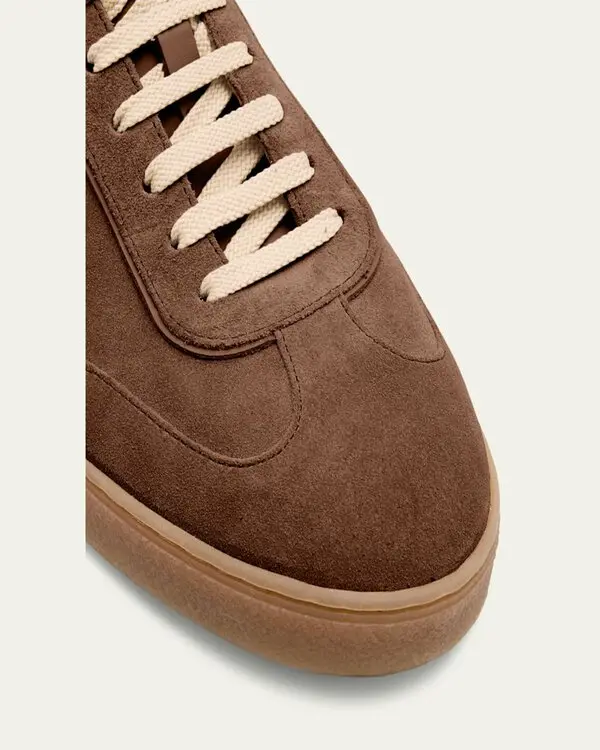 Brunello Cucinelli Suede T-toe Sneakers