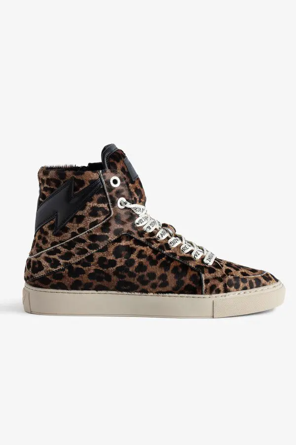 Zadig&Voltaire High Flash High-top Sneakers - Brown