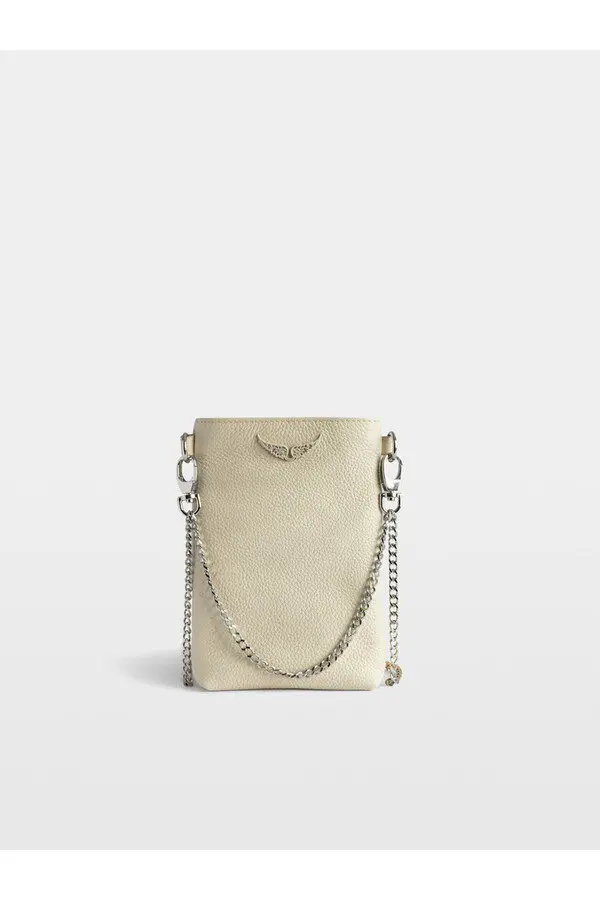 Zadig&Voltaire Phone Pouch - Silver