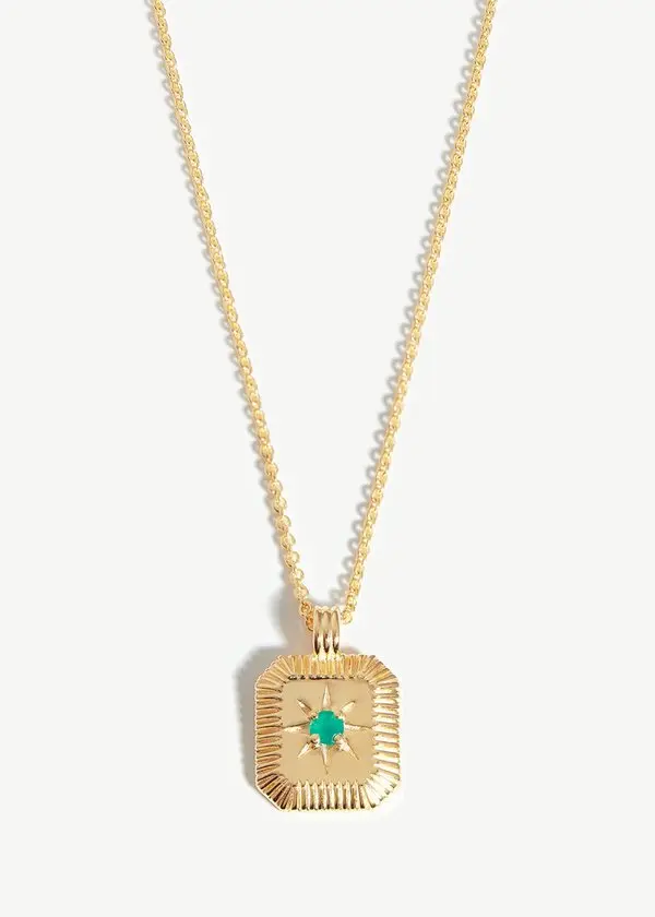 MISSOMA May Birthstone -plated Necklace - Gold