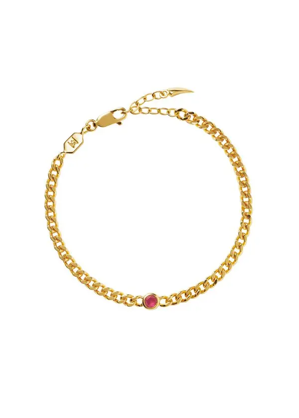 MISSOMA October Birthstone Vermeil Bracelet - Gold