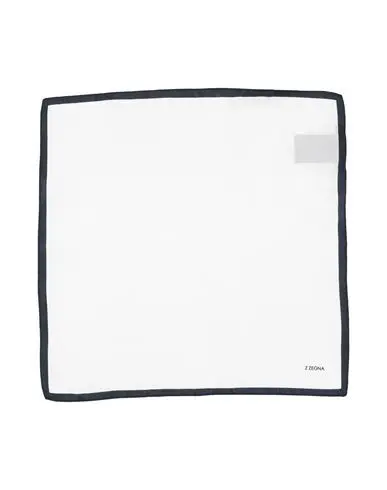 Zegna Scarf Silk - White