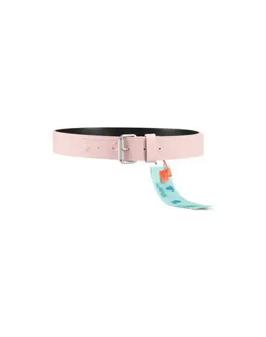 OFF-WHITE™ Soft Leather Belt - Pink