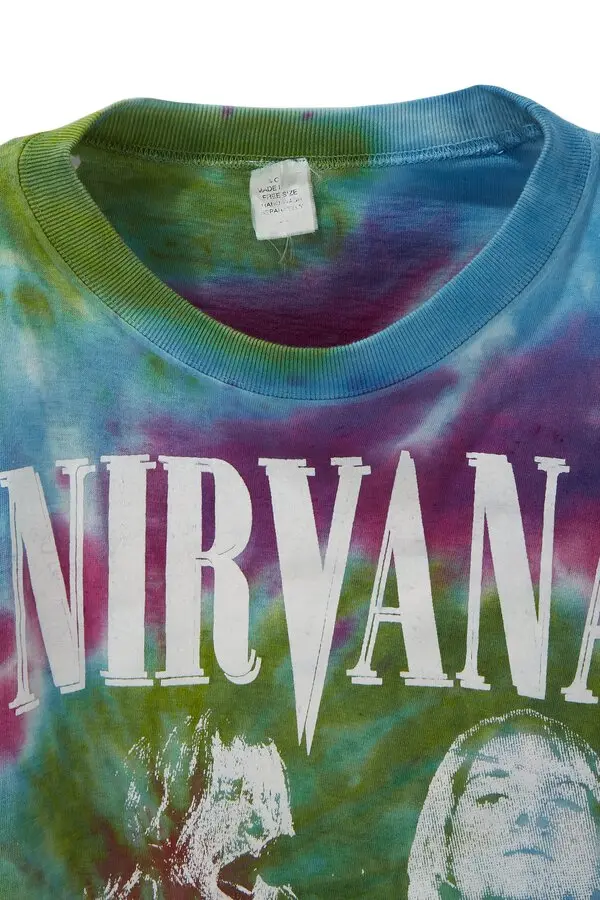 Vintage Nirvana Graphic Tee - Multi
