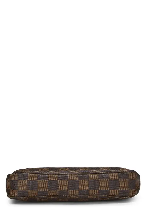 LOUIS VUITTON Damier Ebene Pochette Accessoires - Brown
