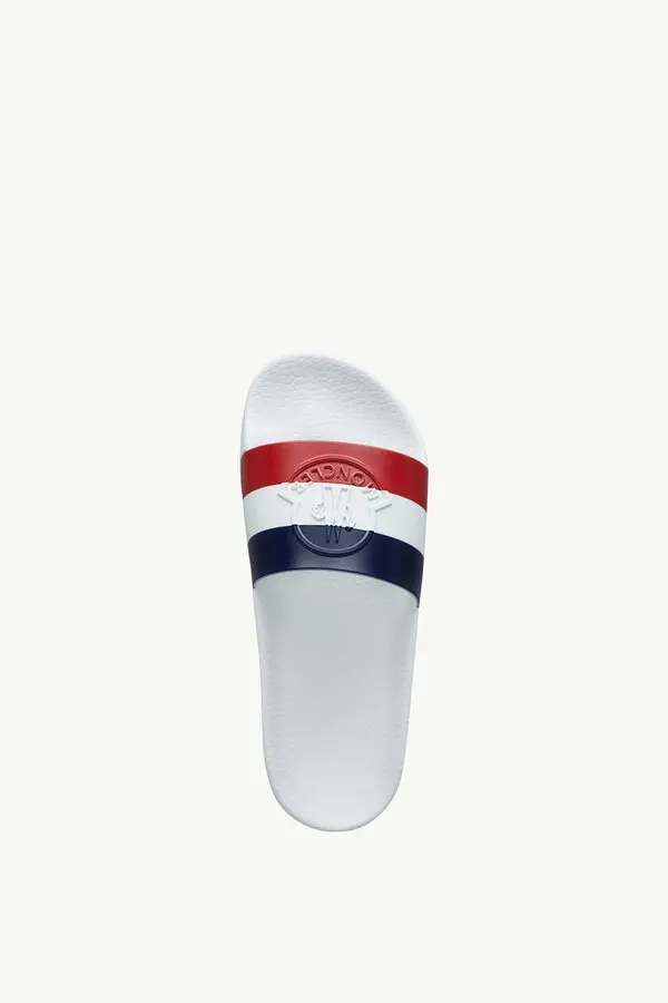 Moncler Ciabatta Shoes White Editorialist